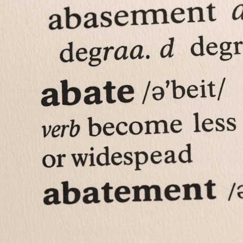1. Abate Meaning: Definition, Usage & Synonyms Explained Simply