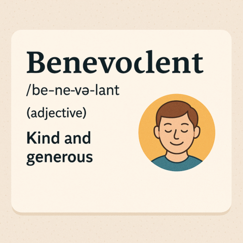 5. Benevolent Meaning, Use & Real-Life Examples