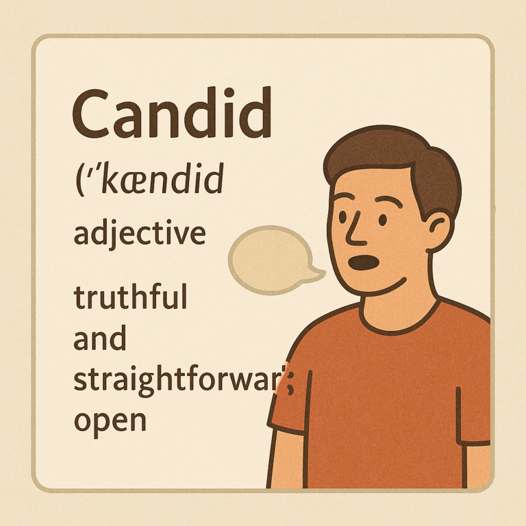 5. Candid Meaning, Use & Real-Life Examples
